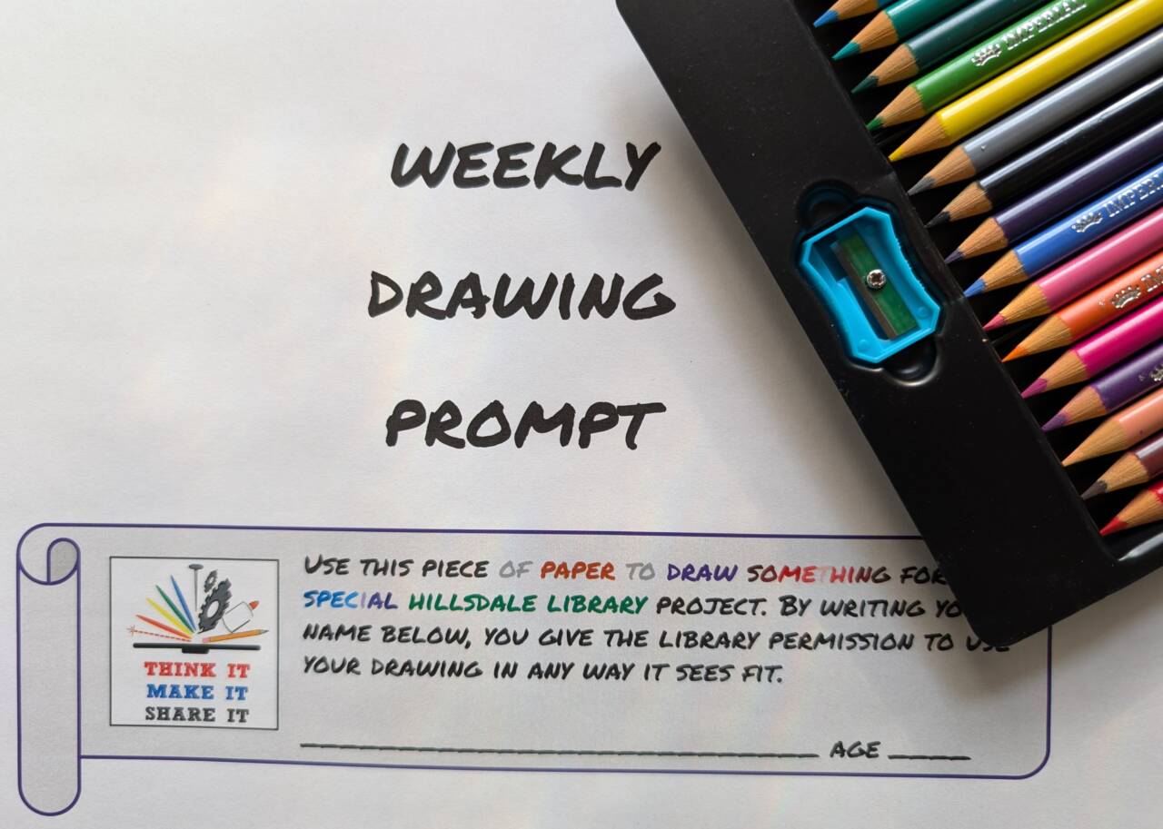 Draw! Weekly Drawing Prompt – Hillsdale Free Public Library